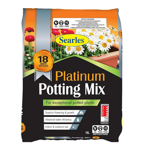 Searles Platinum Potting Mix 10 Litres – DIY Evolution