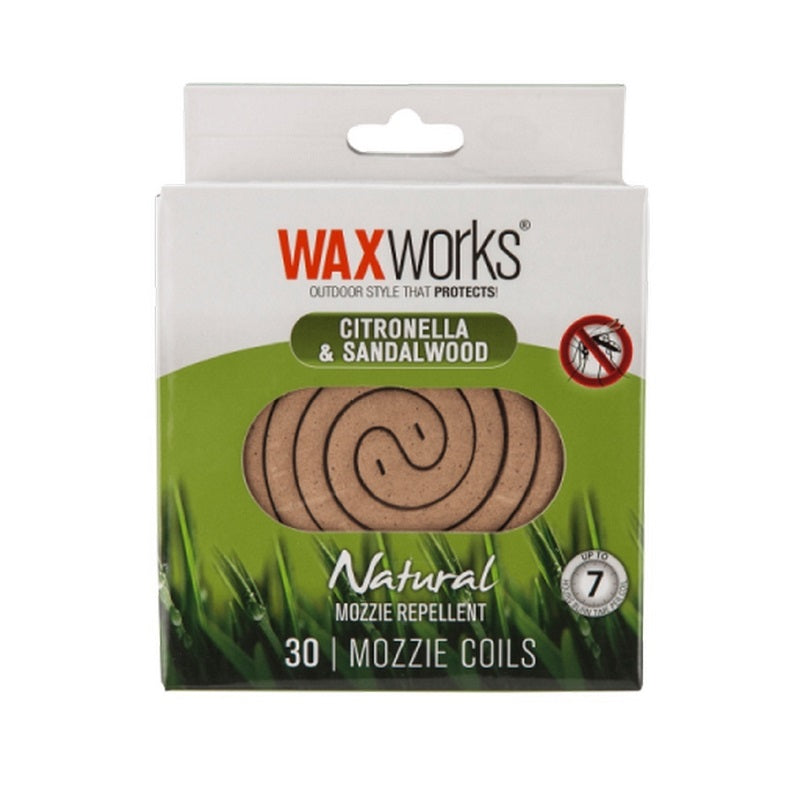 Waxworks Citronella and Sandalwood Mozzie Coils – DIY Evolution