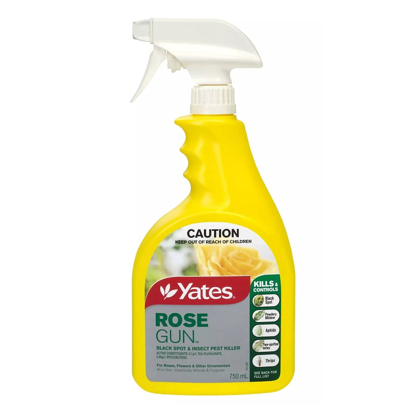 Yates Rose Gun Black Spot And Insect Killer 750ml – DIY Evolution
